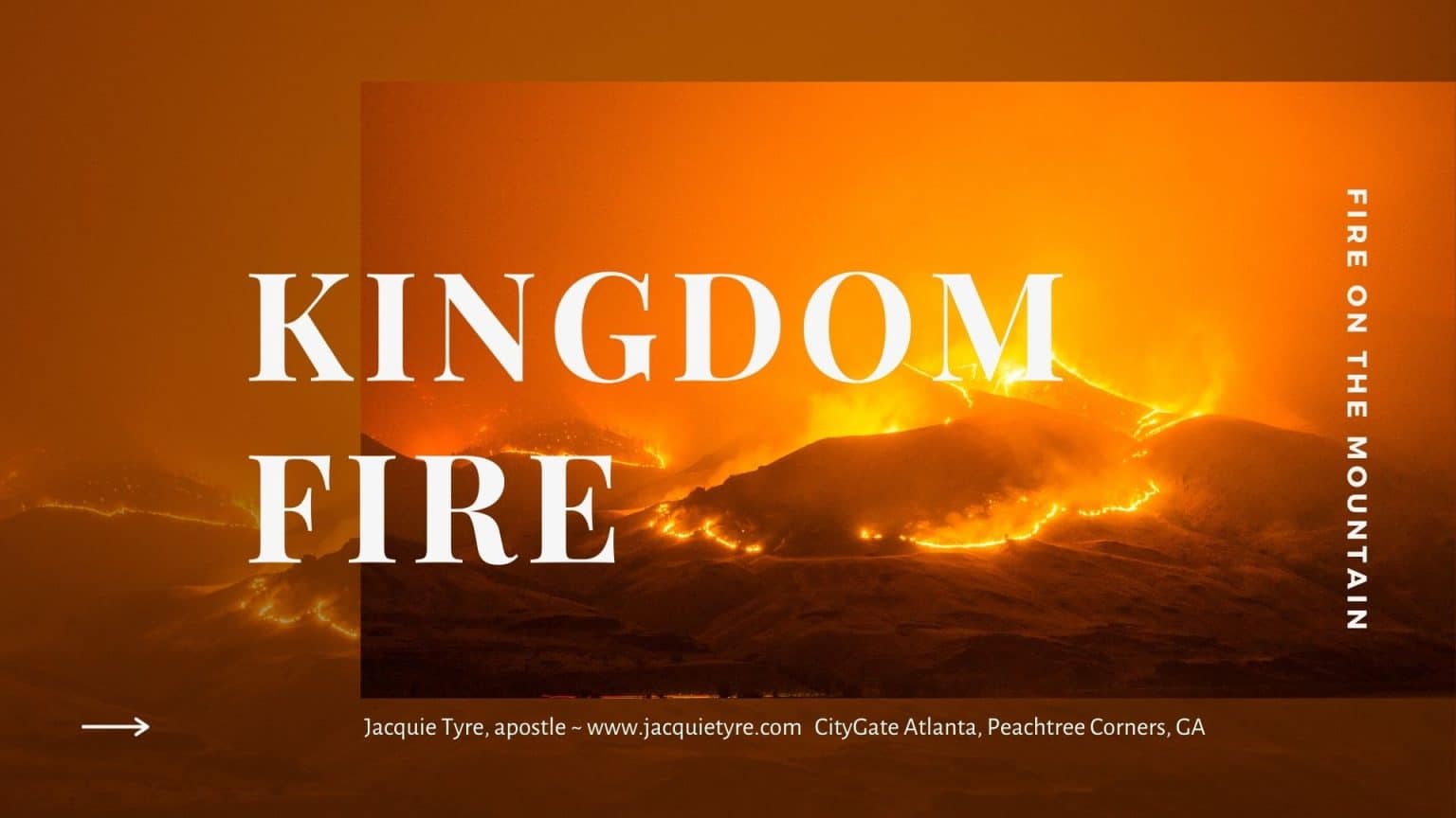 Kingdom Fire - Relentless Church Savannah