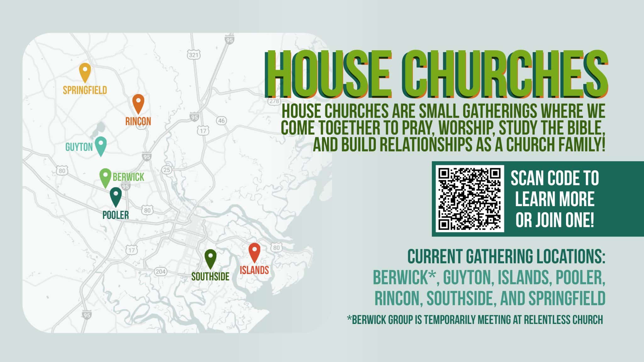 House Churches - Relentless Church Savannah